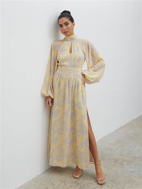 Piper Tie Maxi Bridesmaid Dress Matte Olive Pretty Lavish