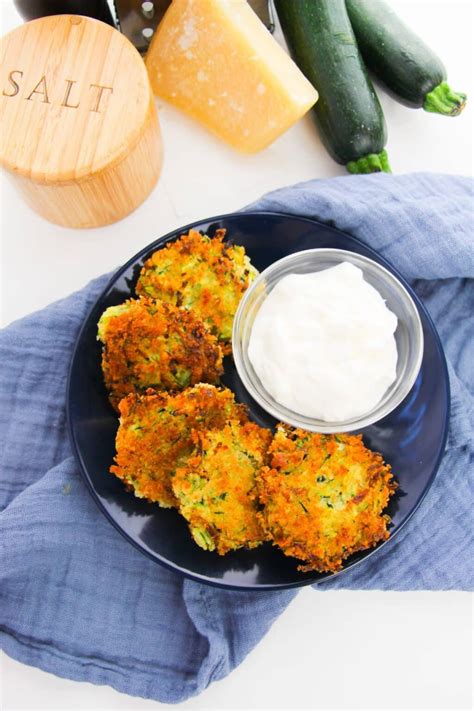 Crispy Zucchini Fritters