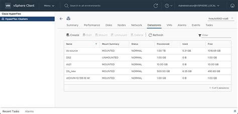 Cisco HyperFlex Data Platform Administration Guide Release Cisco HyperFlex HTML Plugin