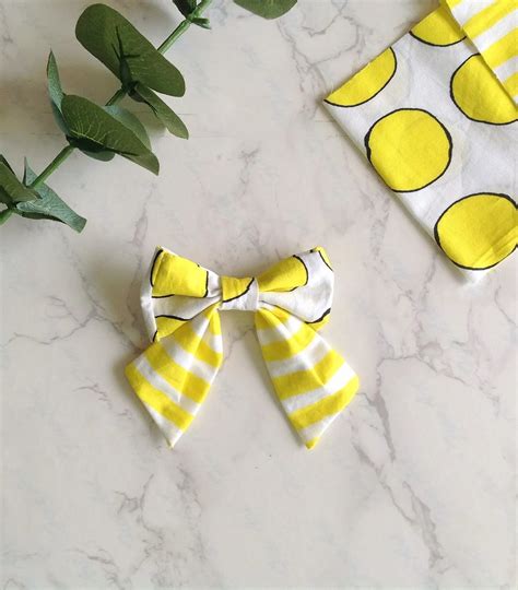 Free Sailor Hair Bow Sewing Pattern Make In 4 Sizes Sew Crafty Me