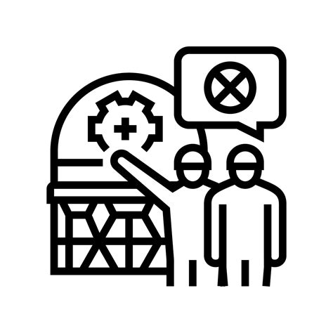 Decommissioning Processing Line Icon Vector Illustration 10279246