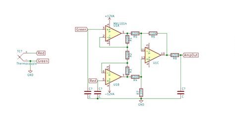 Grounding Thermocouple Instrumentation Amplifier Does It Make Sense To Have One Input