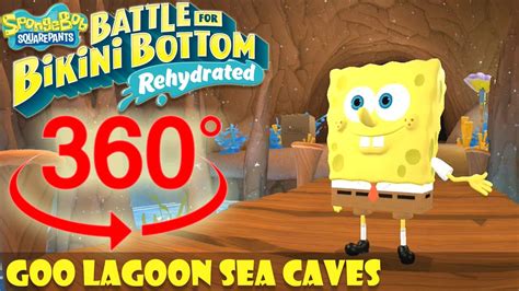 360° Vr Goo Lagoon Sea Caves Spongebob Squarepants Battle For