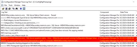 Sccm Secondary Server Installation Failed Error Configmgr Fix Htmd Blog