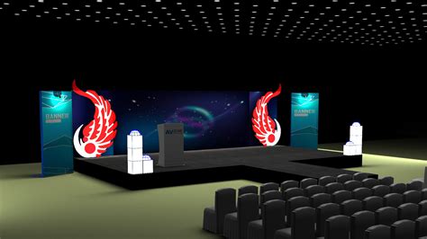 corporate event stage design
