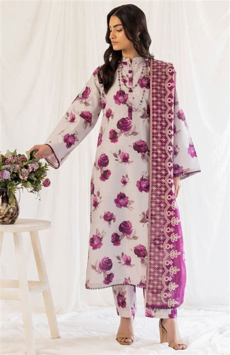 Digital Printed Lawn Suits And Shirt Design Mohagni