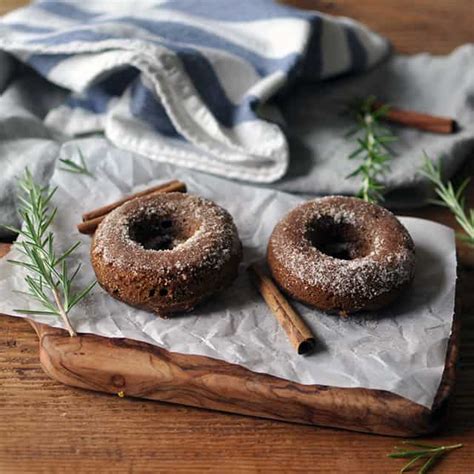 Baked Applesauce Molasses Donuts Turntable Kitchen