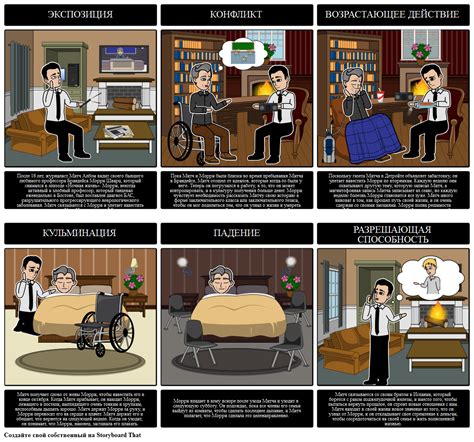Графическая схема для вторников с Морри Storyboard
