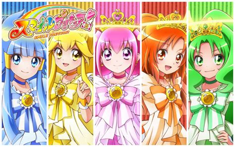 Glitter Force Old Anime Manga Anime Glitter Lucky Japanese Show Smile Pretty Cure Cute