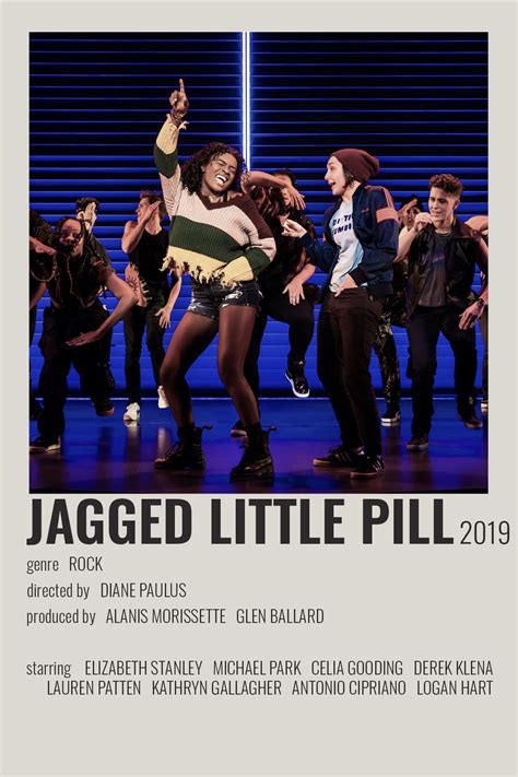 Jagged Little Pill By Cari Musical Theatre Posters Movie Posters