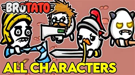 Brotato All Characters Skins YouTube
