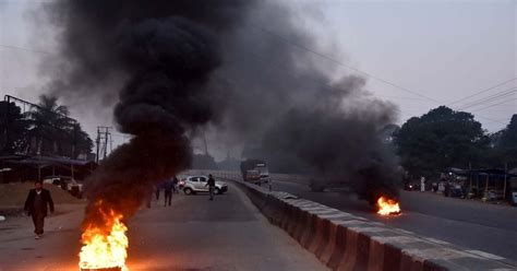 Assam On Boil Over Cab Dibrugarh Police Seek Reinforcements To Handle