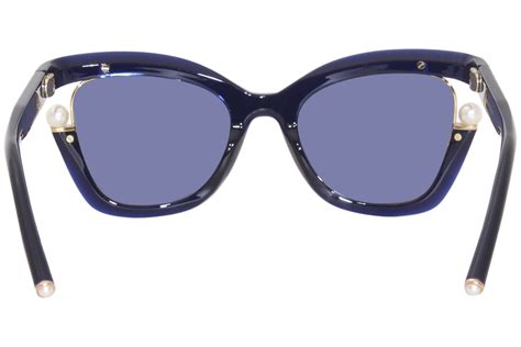Carolina Herrera Ch0002s Pjpku Sunglasses Womens Blueblue Cat Eye