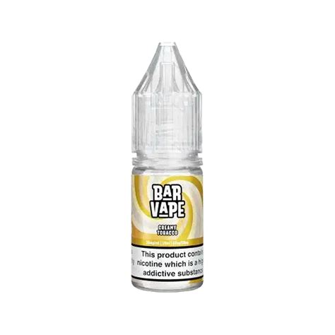 Creamy Tobacco Nic Salt By Bar Vape Aquavape