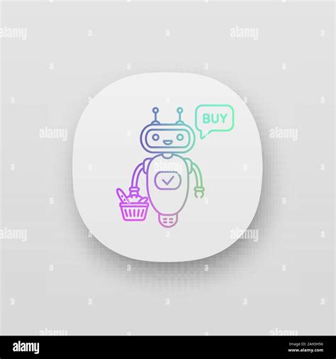 Online Customer Service Chatbot App Icon Uiux User Interface Talkbot
