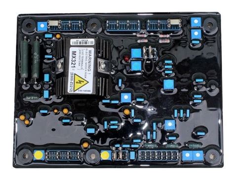 Voltage regulator controller: MX321-2 / MX3212 E000-23212 (blue)