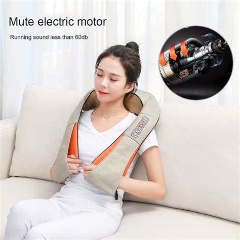 Portable Heated Neck Back Massager Neck Massage Neck And Back