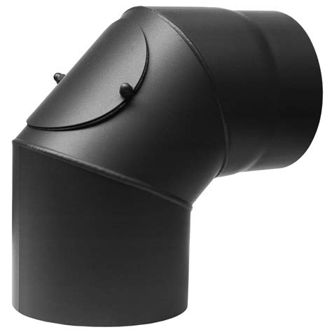 Kolano stałe fi 150 mm z rewizją kolano stałe z wyczystką 90st 150mm