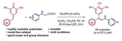 An Efficient Approach To Access 2 2‐diarylanilines Via Visible‐light‐promoted Decarboxylative