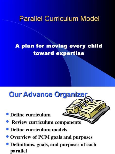Parallel Curriculum Model Amm Pdf Curriculum Personal Development