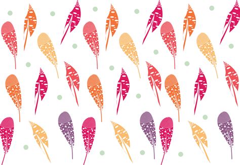Multicolor Feathers Pattern 10251897 Vector Art At Vecteezy