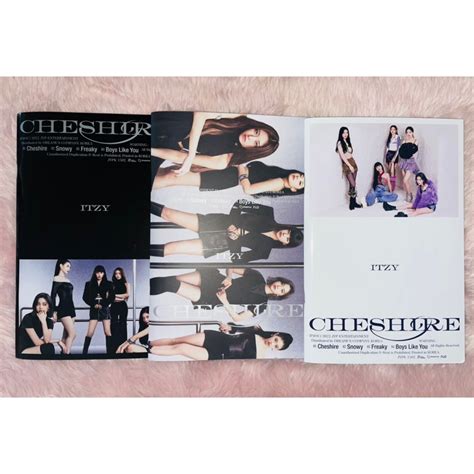 Itzy Cheshire Unsealed Album Shopee Philippines
