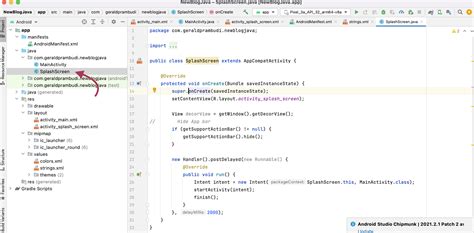 Tutorial Android Java Part 2 Belajar Membuat Splash Screen Tutorial Programming Digital
