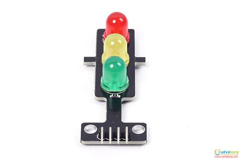V LED Traffic Light Module Udvabony Com Electronics Sensors Robotics Online Shop