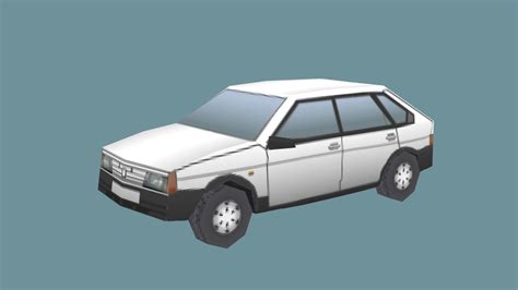 Lada 9 Ps1 Graphics 3D Model By Guso 7911fb6 Sketchfab