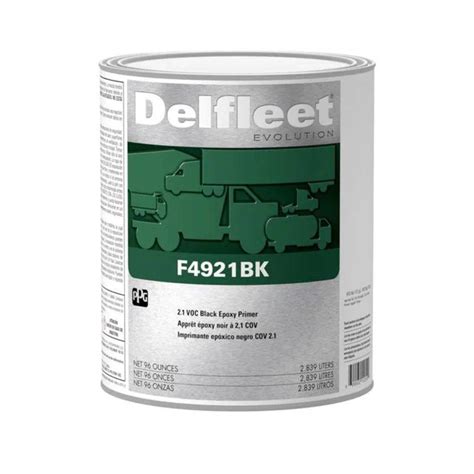 Delfleet® Evolution F3906 Clear High Build Slow Dry Urethane For Premium Finish — Colorvision
