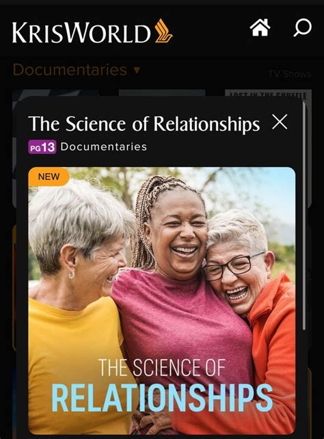 The Science Of Relationships