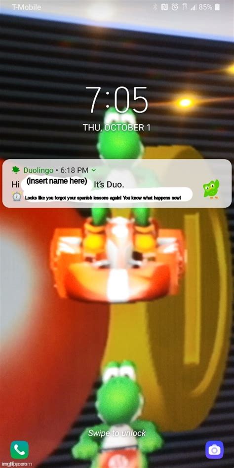 Duolingo Notification Imgflip