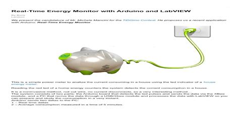 Download Pdf Open Realtime Energy Monitor With