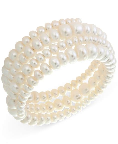 Effy Collection Effy® Cultured Freshwater Pearl 8mm And 9mm Coil