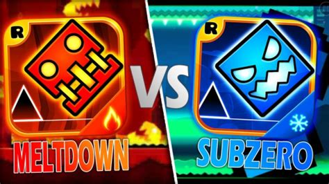 Geometry Dash Meltdown And Subzero Tier List Community Rankings
