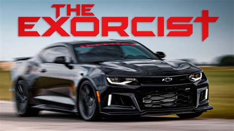 1000 HP Camaro ZL1 Reaction THE EXORCIST By HENNESSEY
