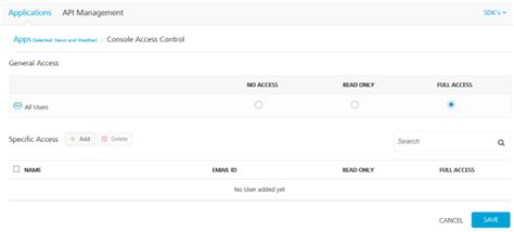 Console Access Control