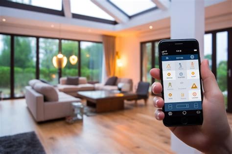 Premium AI Image Smart Home Solutions Remote Control Via Mobile