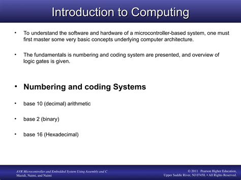 Avr Microcontrollermuhammad Alimazidiavrlecture1fall2023 Ppt