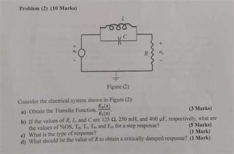 solved problem 2 10 ﻿marks consider the electrical system