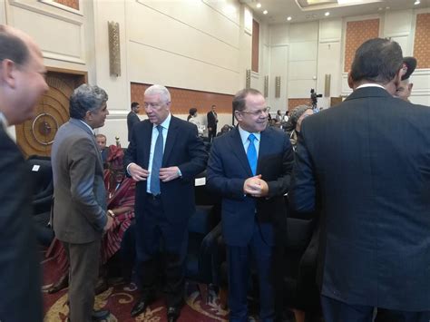 وزير العدل والنائب العام يصلان اجتماع المحكمة الدستورية العليا