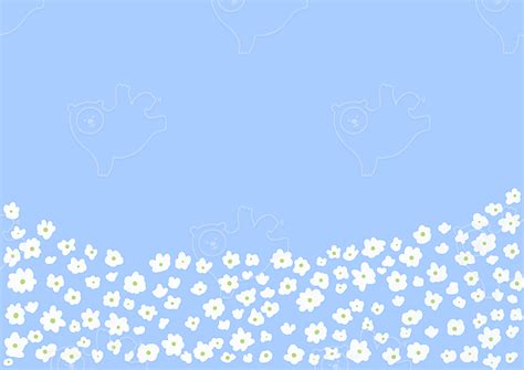 흰색 꽃 일러스트 Panda 네이버 Ogq마켓