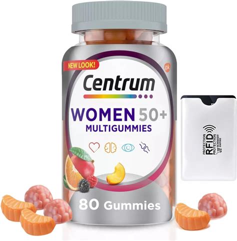 Centrum Multigummies Gummy For Women 50 Plus With Vitamin