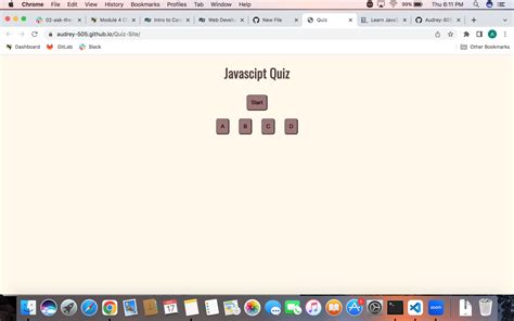 Github Audrey 505quiz Site