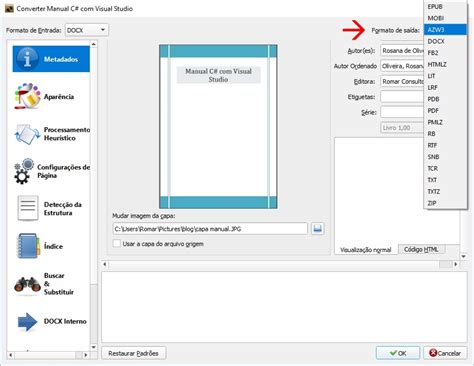 Blog Da Romar Como Converter Arquivo Word Em EBook