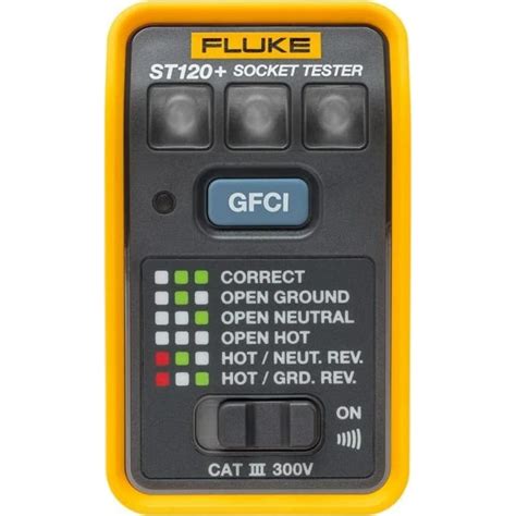 Gfci Socket Tester With Beeper Cable And Connections