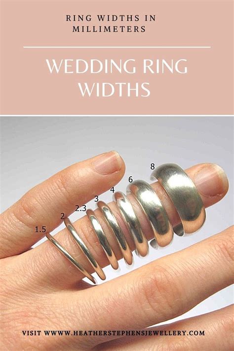 Wedding Ring Width Wide Wedding Rings Plain Gold Wedding Bands