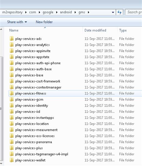 Error Failed To Resolve Com Google Android Gms Stack Overflow
