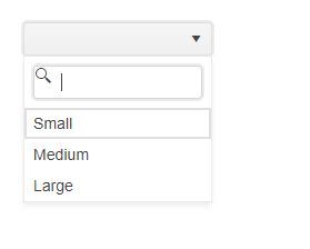 Dropdownlist Search Bar S Icon Is Not Positioned Correctly Issue