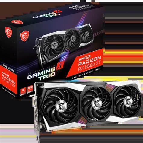 Msi Gaming Trio X Radeon Rx 6800xt 16gb X86 Computer Store